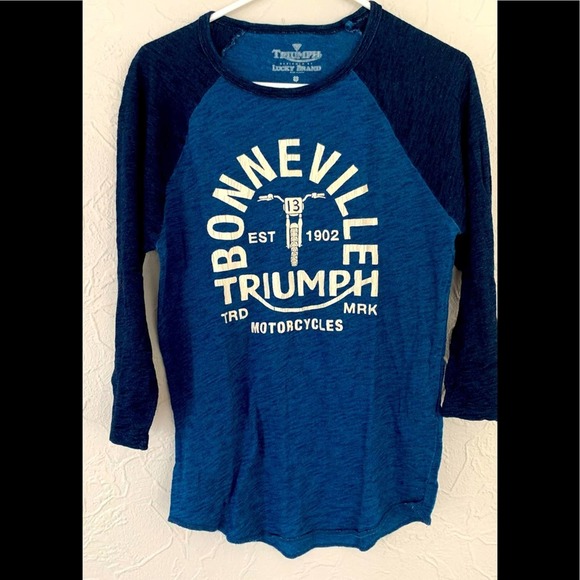 Triumph | Shirts | Lucky Brand Triumph Motorcycle Collaboration ...